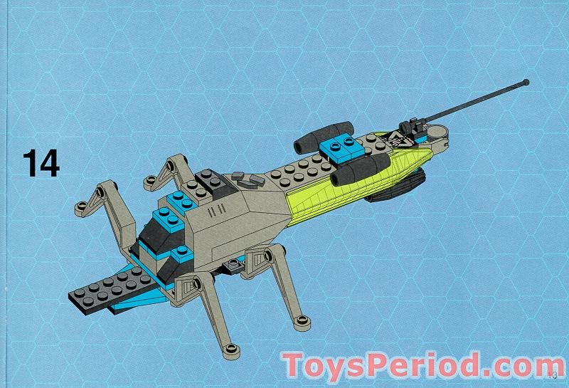 LEGO 6907 Sonic Stinger Instructions and Parts List