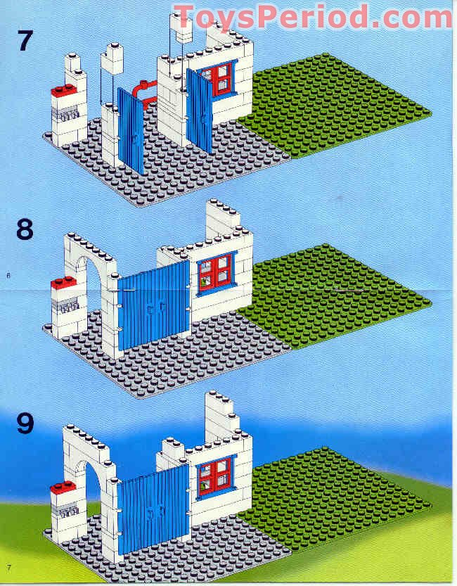 LEGO 6355 Derby Trotter Instructions and Parts List