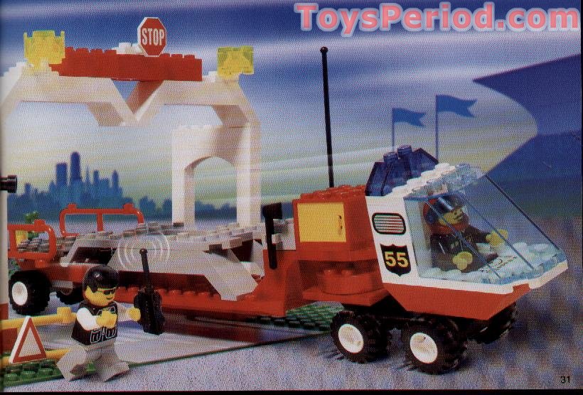 LEGO 6464 Super Rescue Complex Instructions and Parts List