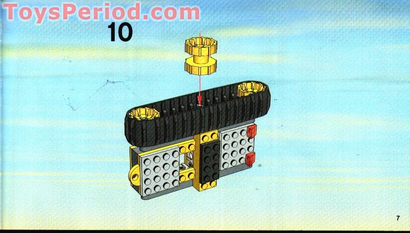 LEGO 7248 Digger Instructions and Parts List