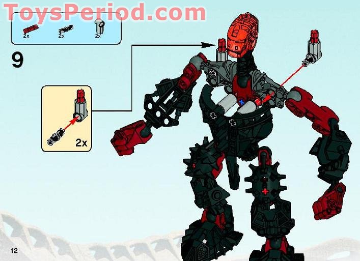 LEGO 8984 Stronius Instructions and Parts List