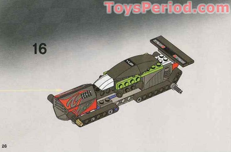 LEGO 8493 Red Ace Instructions and Parts List