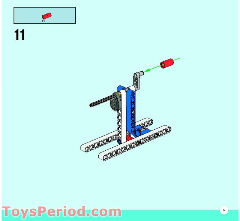 LEGO 9686-1 Simple and Motorized Mechanisms Base Set Instructions and ...