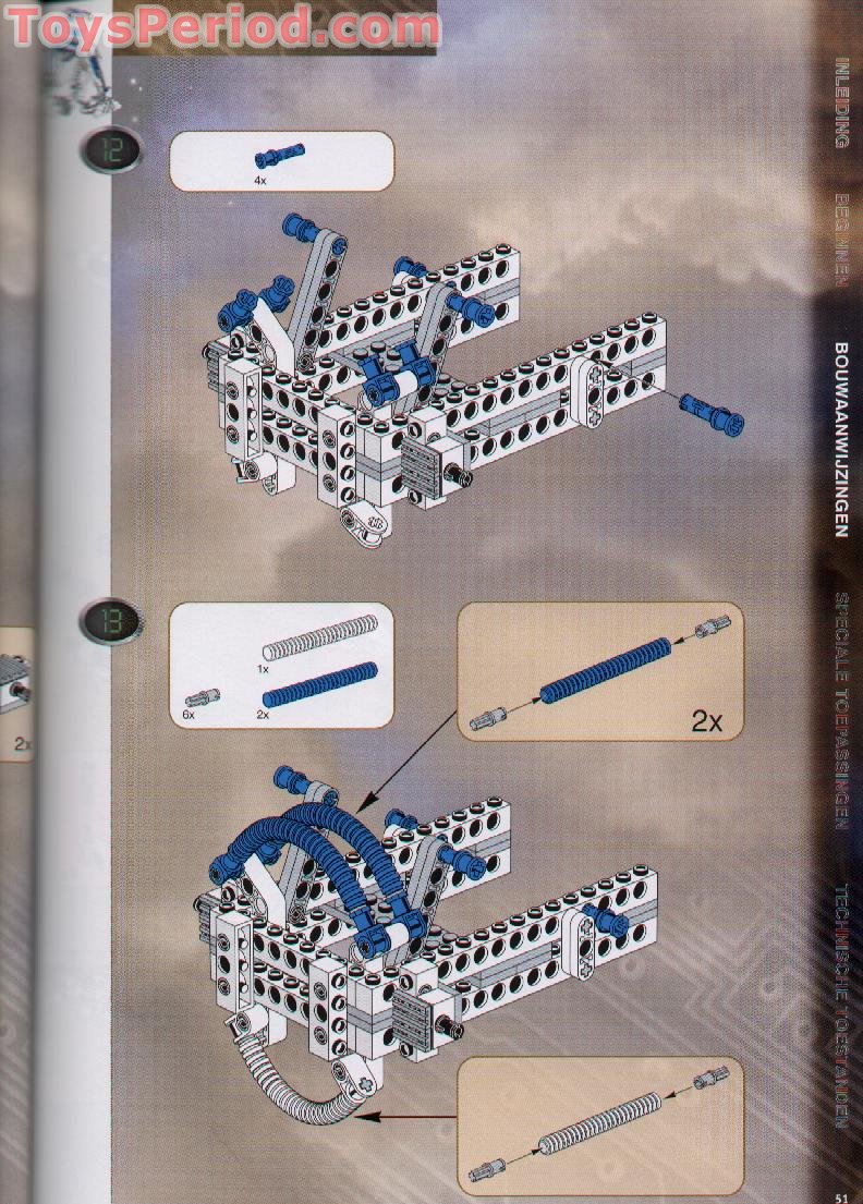 LEGO 9748 Droid Developer Kit Instructions and Parts List