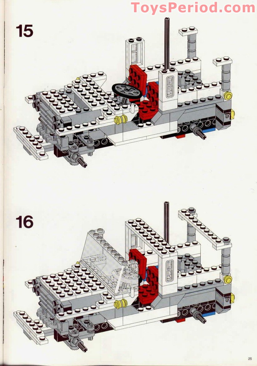 LEGO 5580 Highway Rig Instructions and Parts List