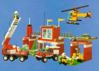 LEGO 6554 Blaze Brigade Instructions and Parts List