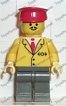 LEGO 4556 Train Station Instructions and Parts List