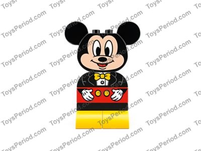 LEGO 10898 My First Mickey Build Set Parts List