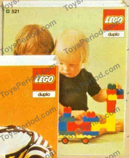 LEGO 521-3 All Bricks in All Colors Set Parts List