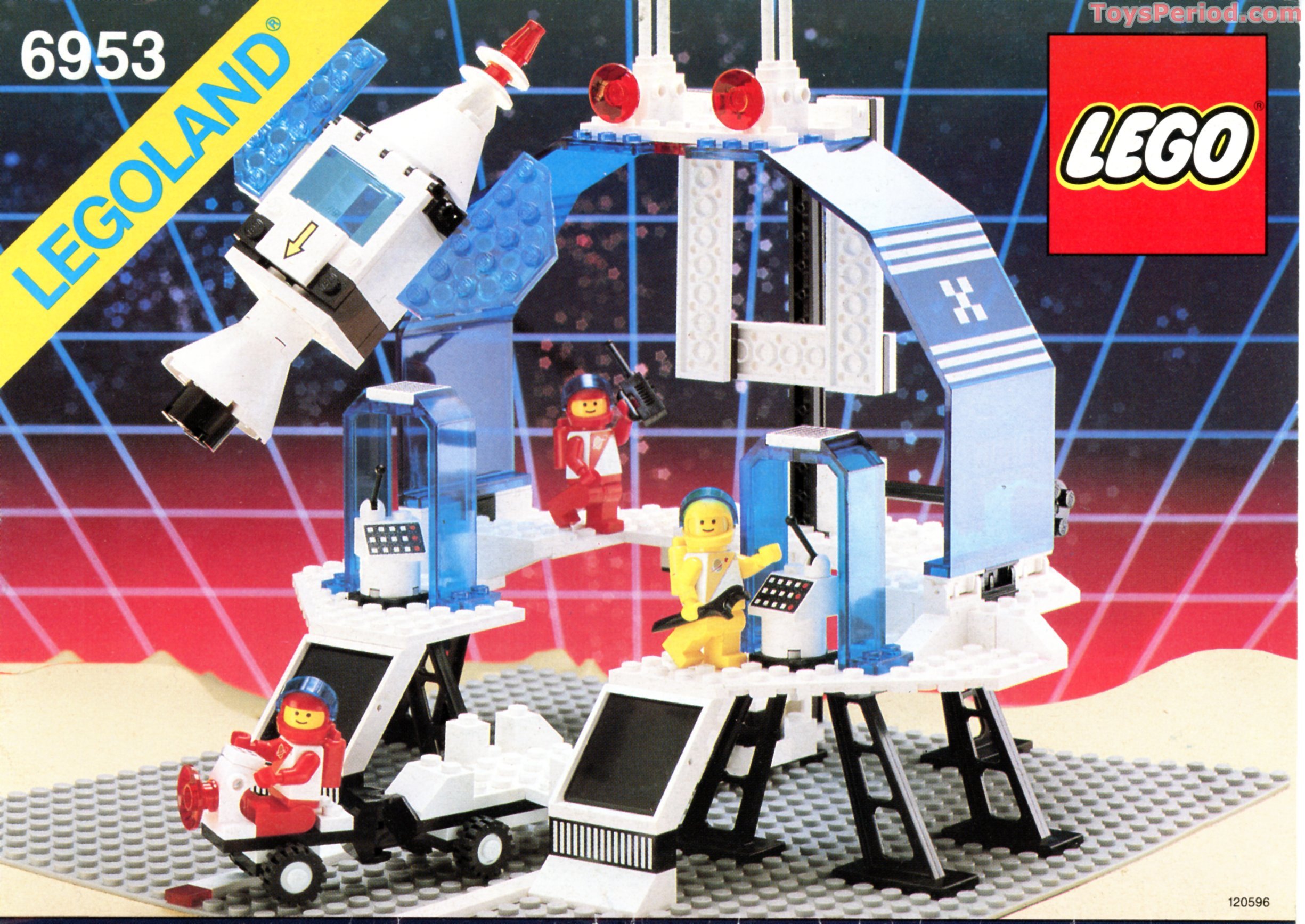 LEGO 6953 Cosmic Laser Launcher Instructions and Parts List