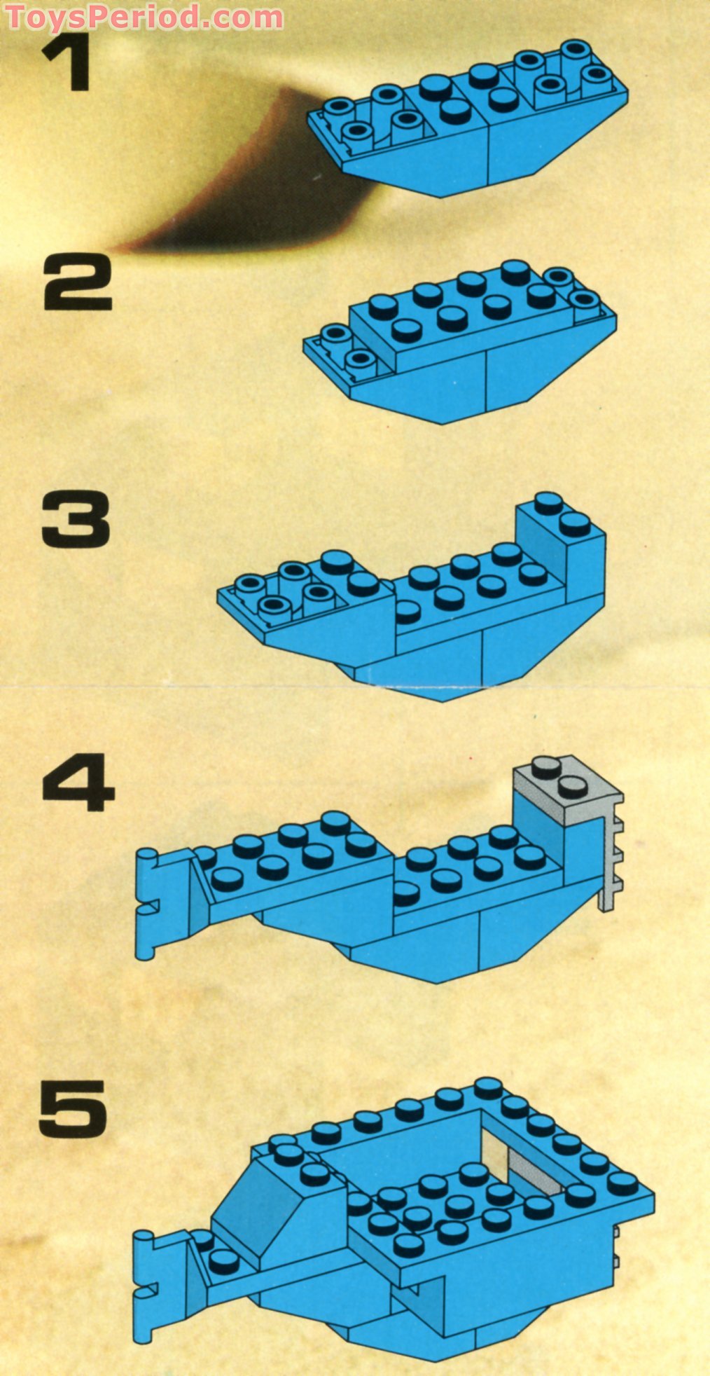 LEGO 6928 Uranium Search Vehicle Instructions and Parts List