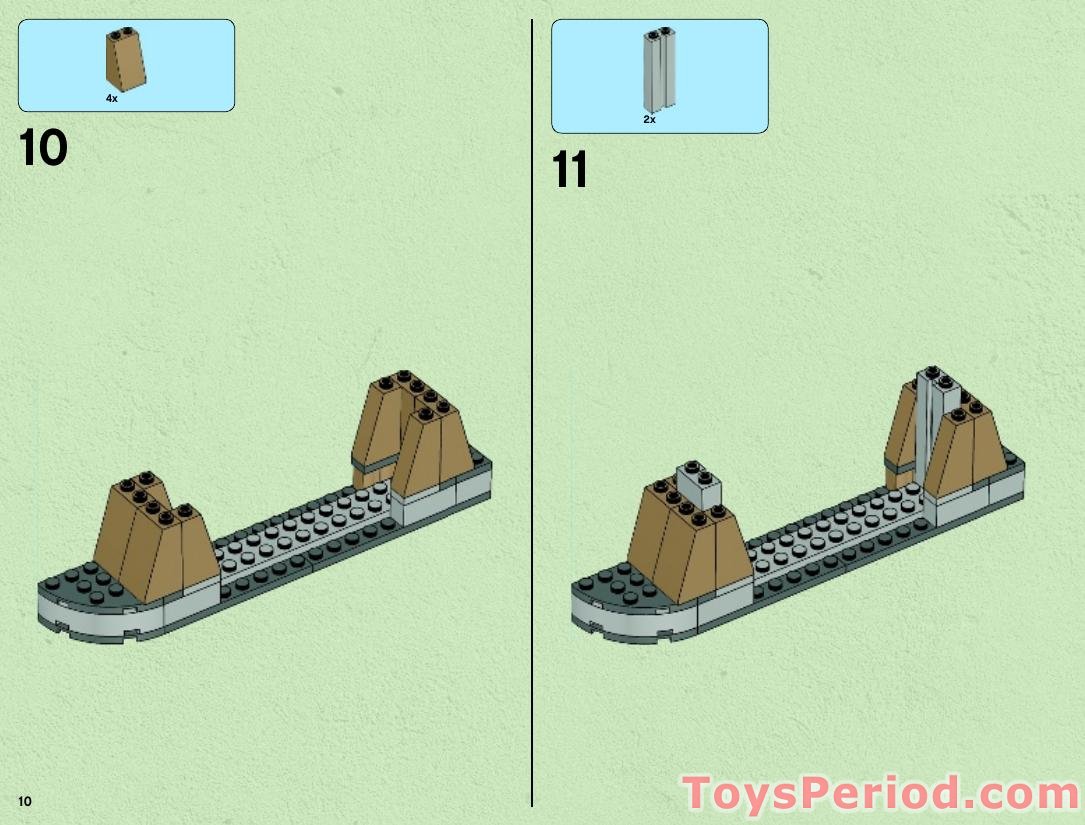 LEGO 75005 Rancor Pit Instructions and Parts List