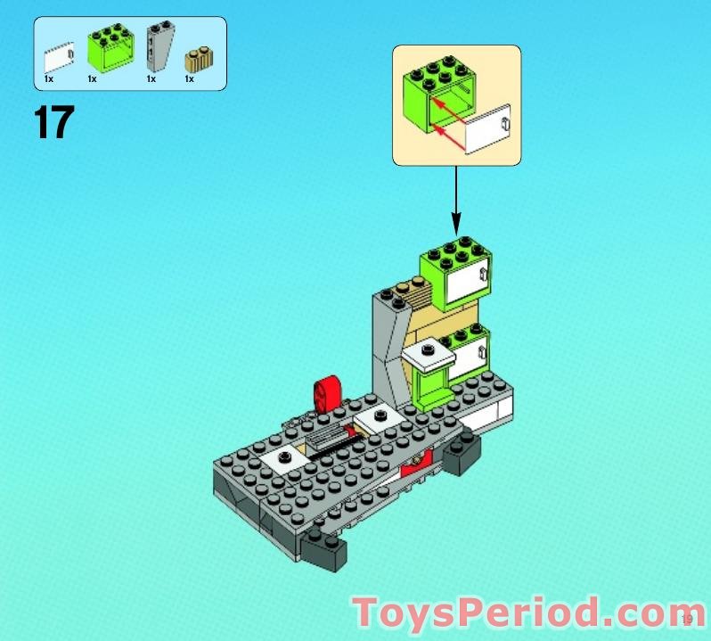 LEGO 76007 Iron Man: Malibu Mansion Attack Instructions and Parts List