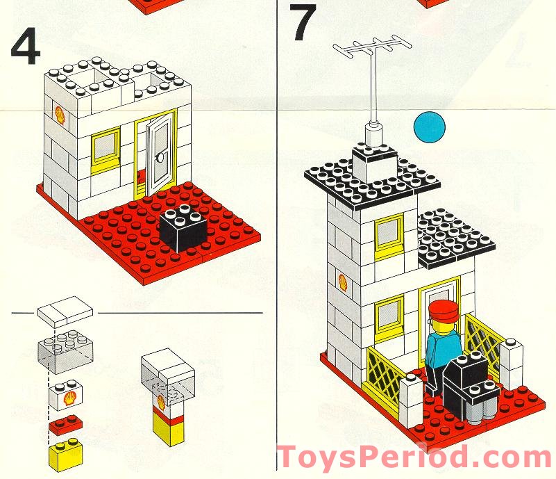 LEGO 149 Fuel Refinery Instructions, from 1976 | LEGO Reference