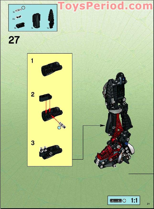 LEGO 10203 Voporak Instructions and Parts List