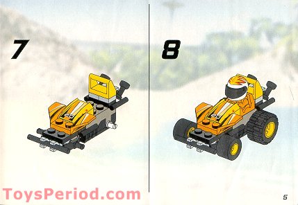 LEGO 4594 Maverick Sprinter and Hot Arrow Instructions and Parts List