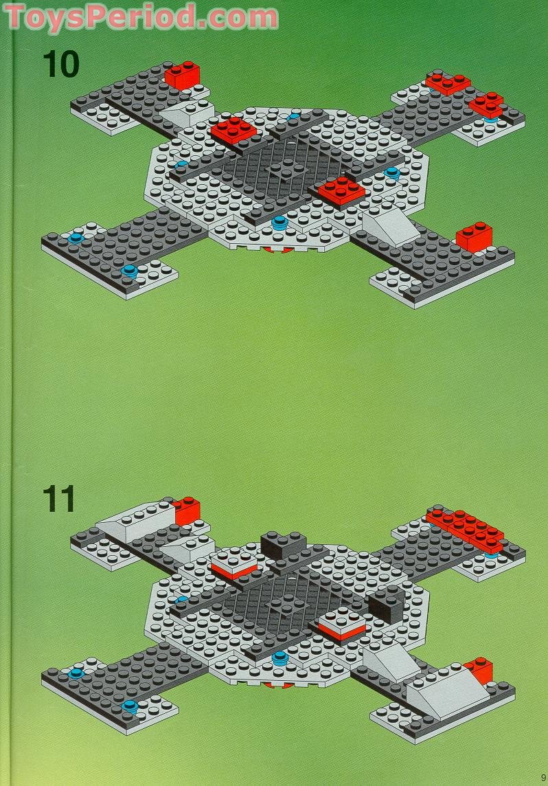 LEGO 6975 Alien Avenger Instructions and Parts List