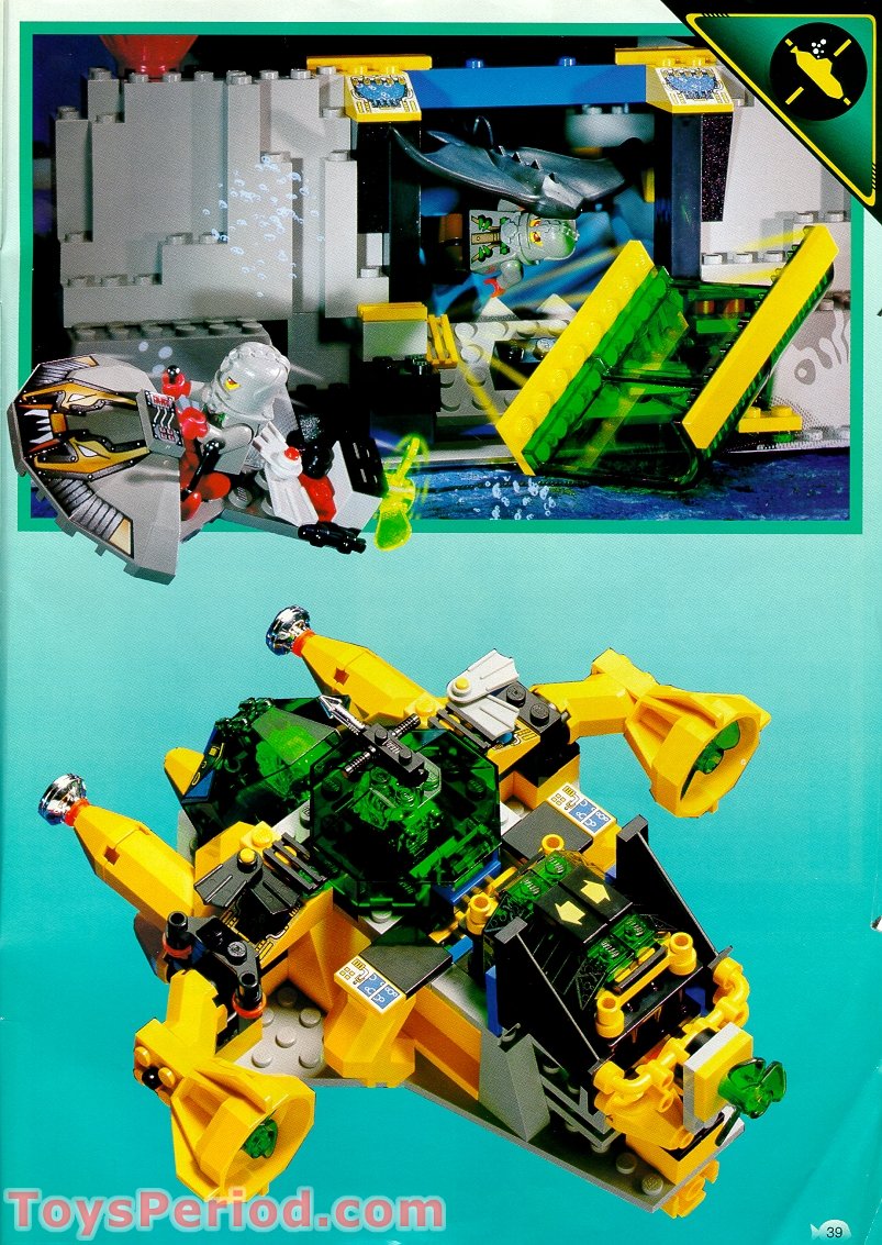 LEGO 6199 Hydro Crystalization Station Instructions and Parts List