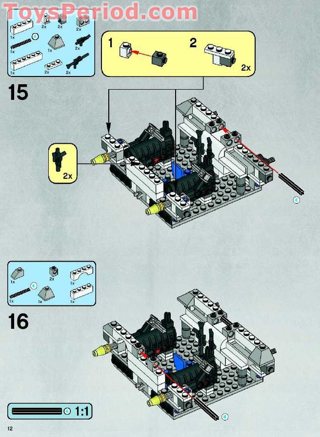 LEGO 7659 Imperial Landing Craft Instructions and Parts List