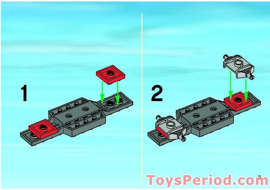 LEGO 7744 Police Headquarters Instructions and Parts List