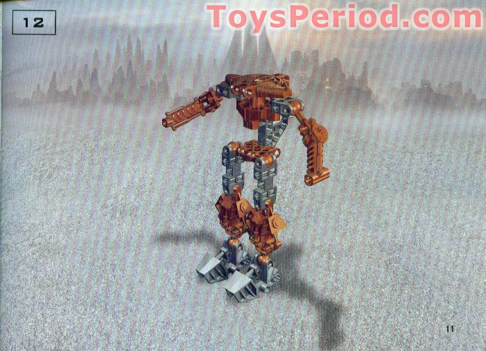 LEGO 8617-1 Vahki Zadakh Instructions and Parts List