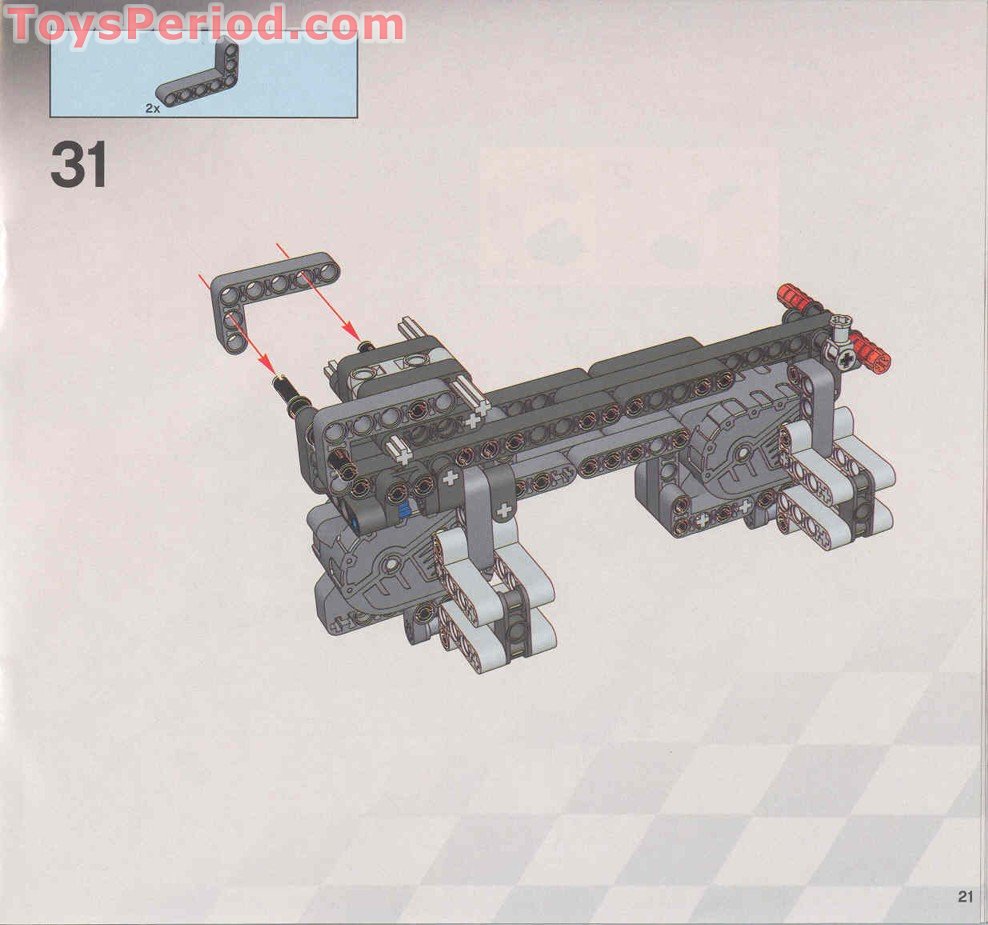 LEGO 8651 Jumping Giant Instructions and Parts List