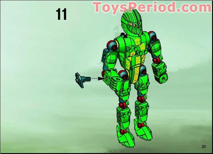 LEGO 8772 Rascus (Europe Version Without Cards) Instructions and Parts List