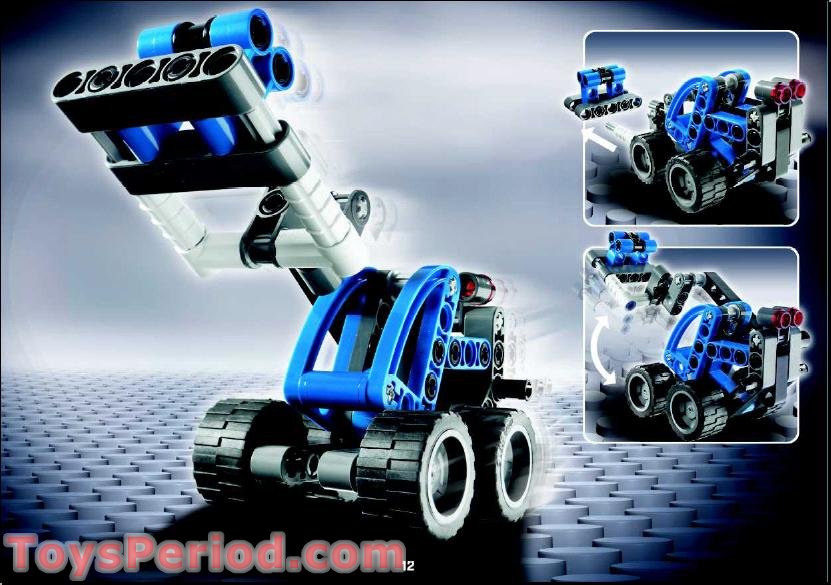 LEGO 8433 Cool Movers Instructions and Parts List