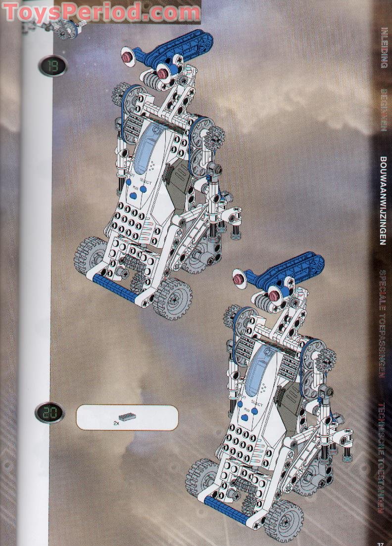 LEGO 9748 Droid Developer Kit Instructions and Parts List