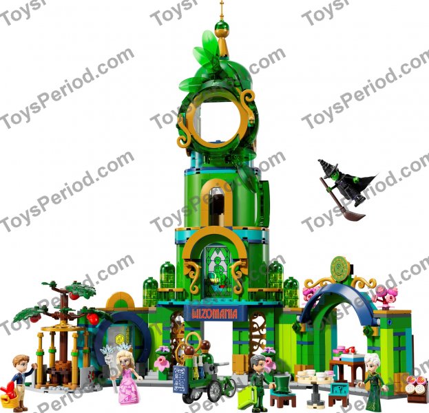 LEGO 75684 Welcome to Emerald City Set Parts List