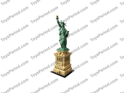 LEGO 21042 Statue of Liberty Set Parts List