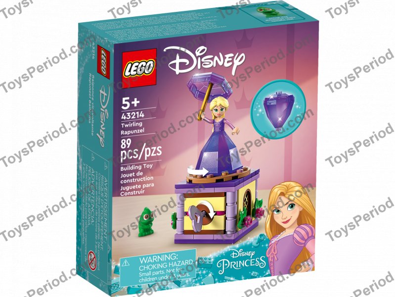 LEGO 43214 Twirling Rapunzel Set Parts List
