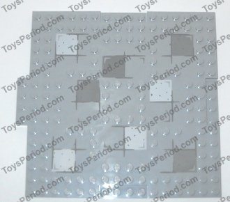 LEGO Sets with Part 15623pb001 Brick, Modified 16 x 16 x 2/3 with 1 x 4 ...