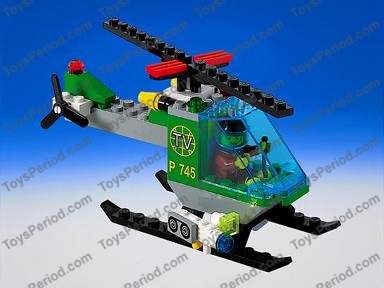 LEGO 6425 Tv Chopper Instructions and Parts List